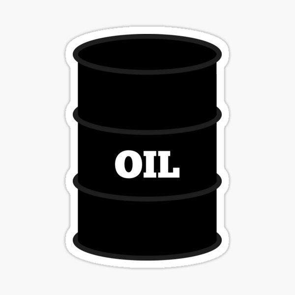 "Barrel oil" Sticker for Sale by GraziaDesigner | Redbubble