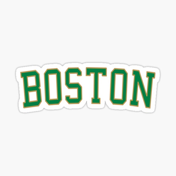 "Boston College Sports Font" Sticker for Sale by sportsign | Redbubble