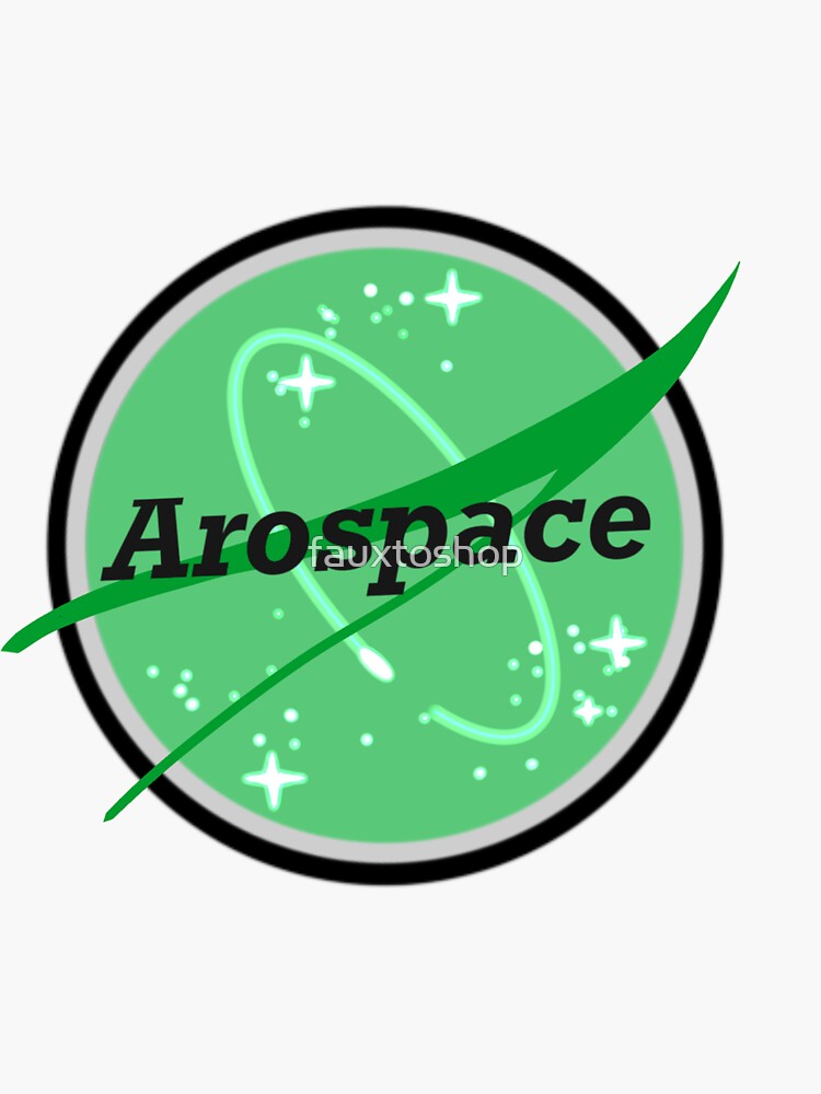Arospace” NASA Logo" Sticker for Sale by fauxtoshop | Redbubble