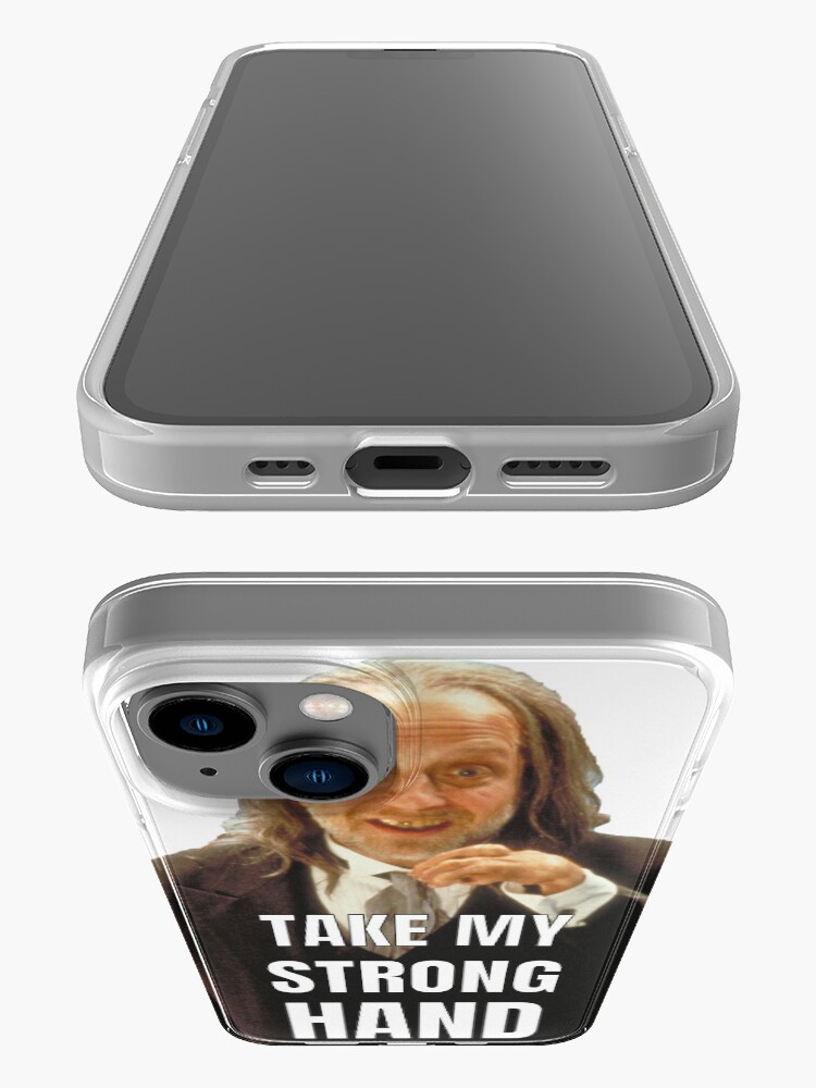 "TAKE MY STRONG HAND" iPhone Case for Sale by ematzzz | Redbubble