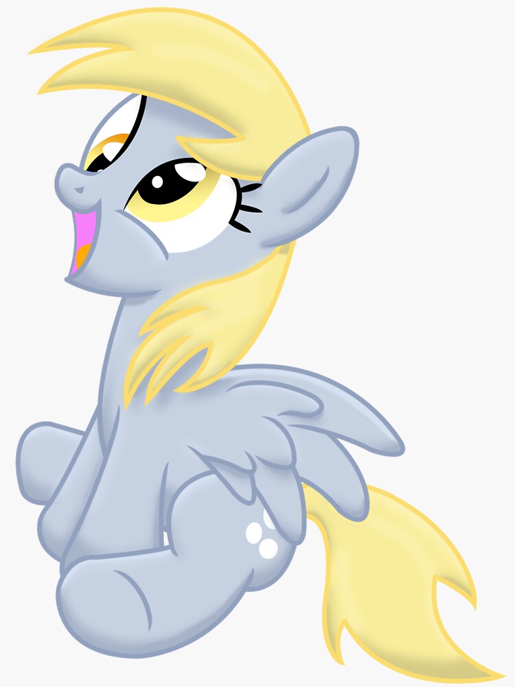 "Just Derpy" Sticker for Sale by AK71 | Redbubble