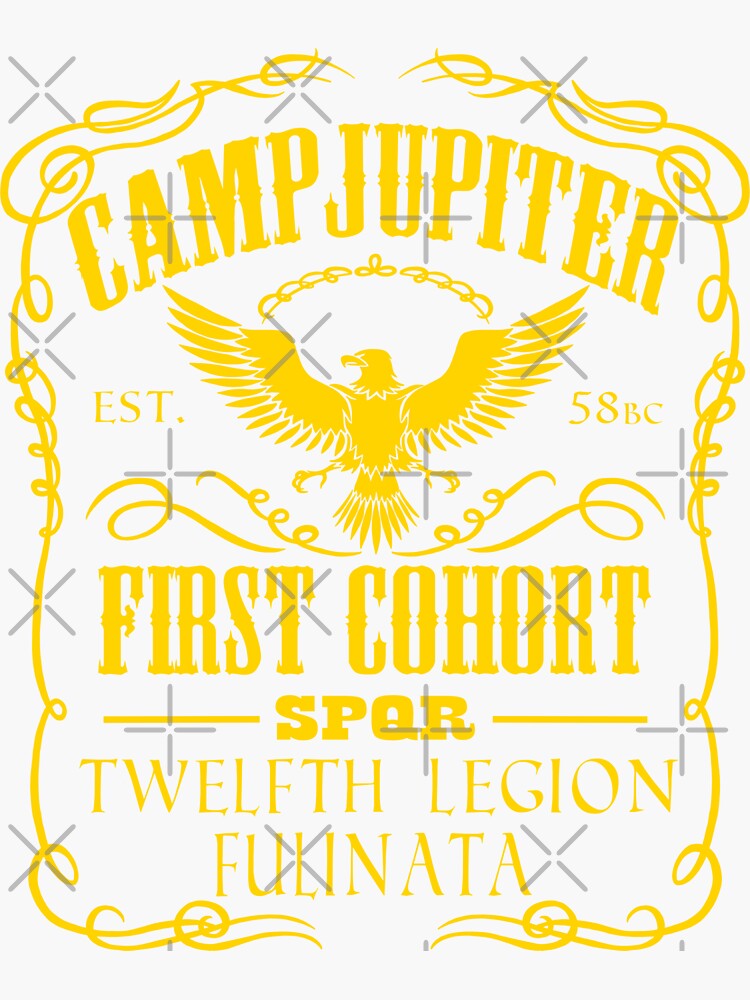 "First Cohort, Camp Jupiter" Sticker for Sale by Emma1706 | Redbubble