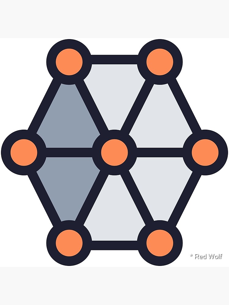 "Geometric Pattern: Hexagon Circle: Flutter" Canvas Print for Sale by ...