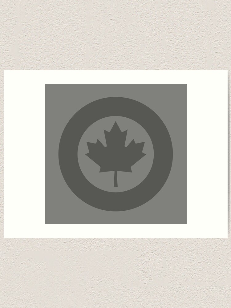 "Royal Canadian Air Force - Roundel Low Visibility" Art Print by ...