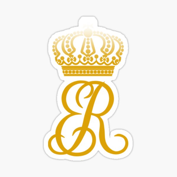 "Elizabeth II ER Crown UK Monarch God Save The Queen" Sticker by ...