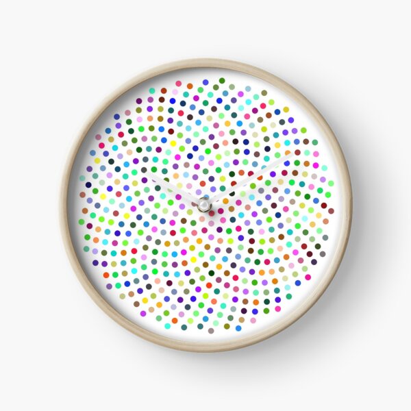 Fibonacci Spiral Clock