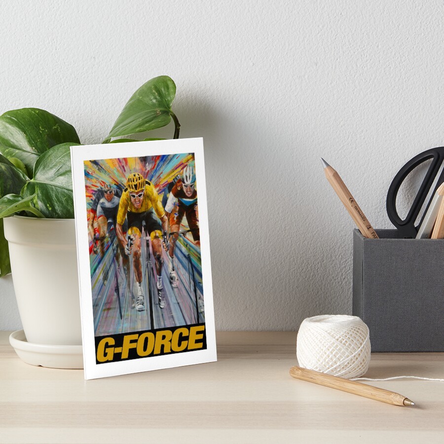 "G Force design" Art Board Print by AndyFarr | Redbubble