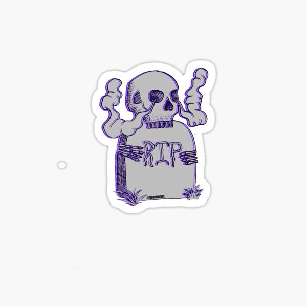 "RIP " Sticker by boontucket | Redbubble