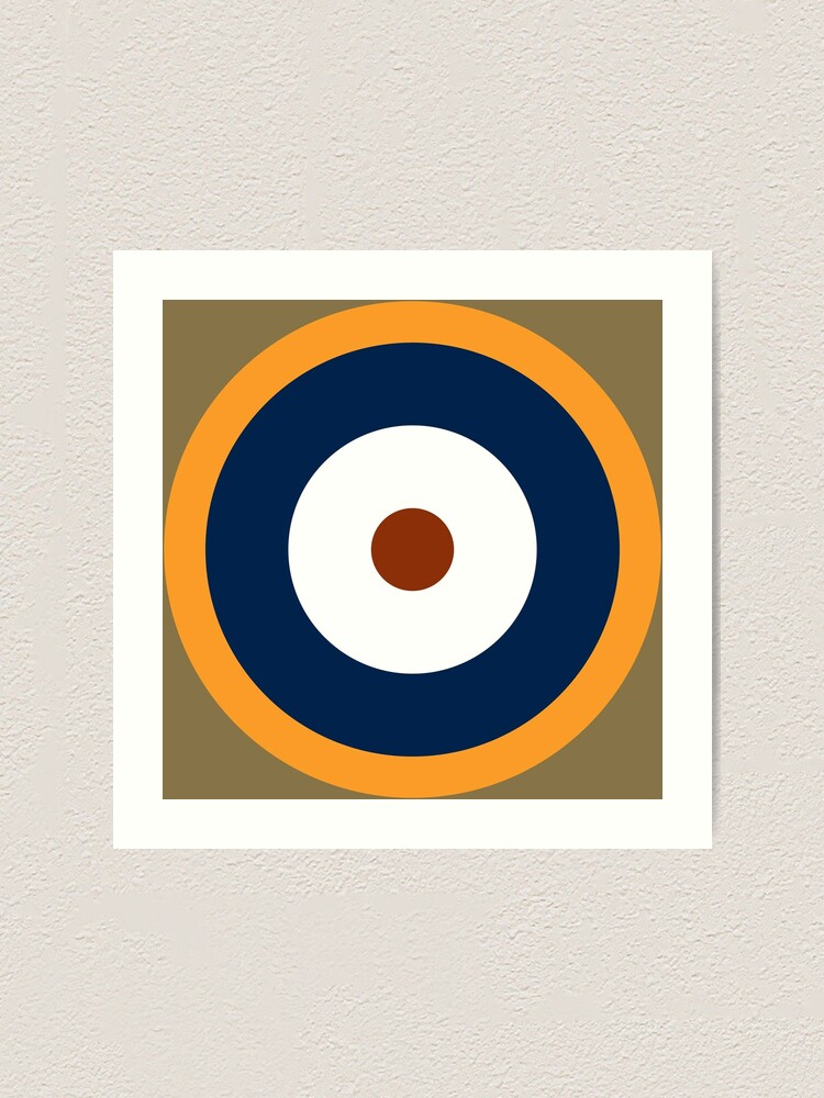 "Royal Air Force - Historical Roundel Type A.2 1940 - 1942" Art Print ...