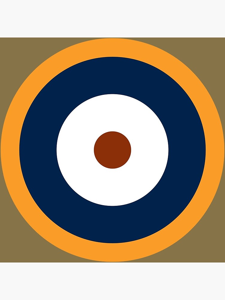 "Royal Air Force - Historical Roundel Type A.2 1940 - 1942" Art Print ...
