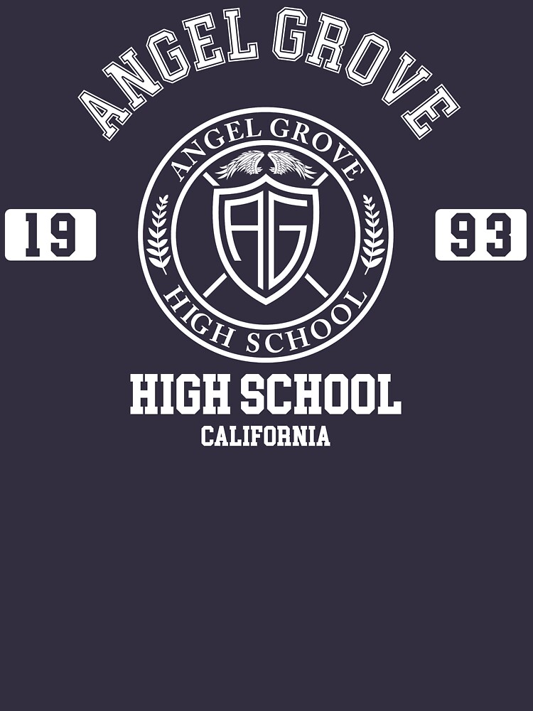 "Angel Grove High" Essential T-Shirt for Sale by Gavavva | Redbubble