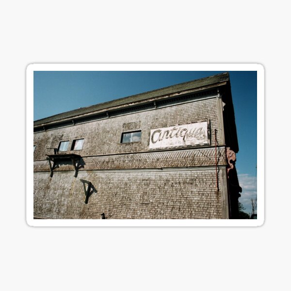 "Antiques" Sticker for Sale by politefacade | Redbubble