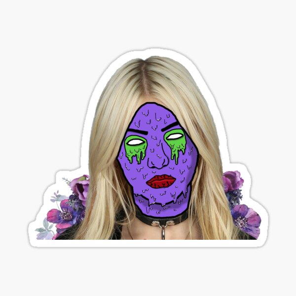 "Taylor Momsen - Purple Zombie" Sticker for Sale by badgirlmomsen ...