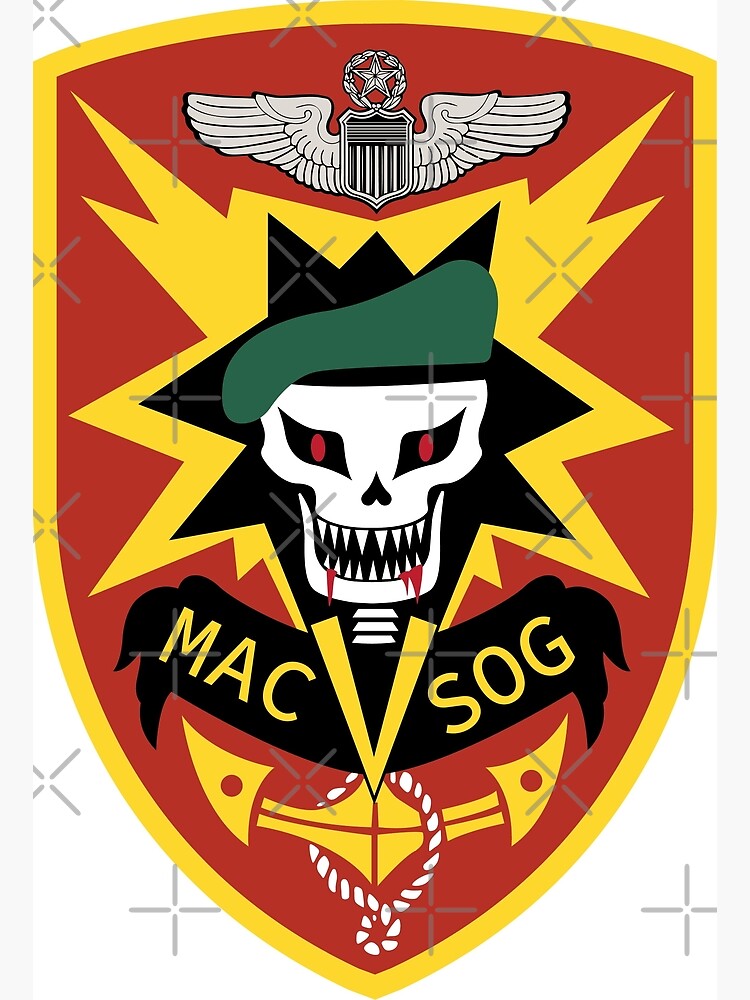 "MACV-SOG" Poster for Sale by fareast | Redbubble