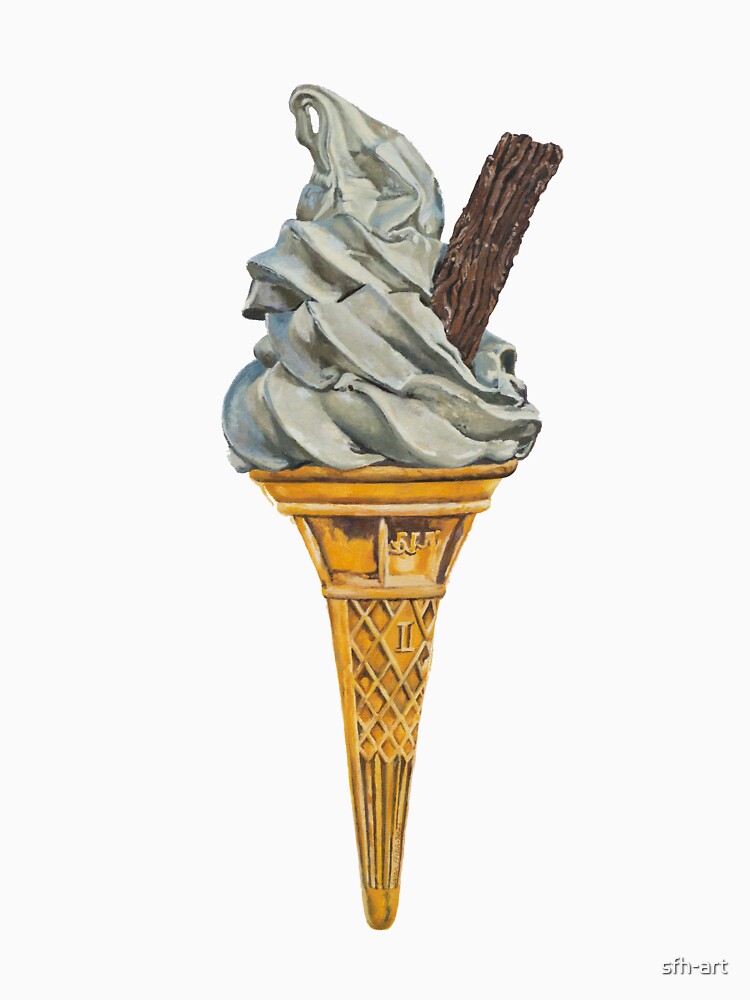 "Mr Whippy/99" Essential T-Shirt for Sale by sfh-art | Redbubble
