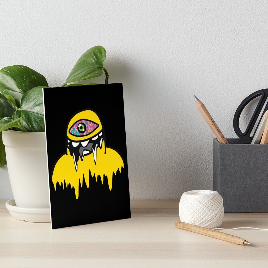 "Subtronics Trippy Cyclops" Art Board Print for Sale by omgeliza ...