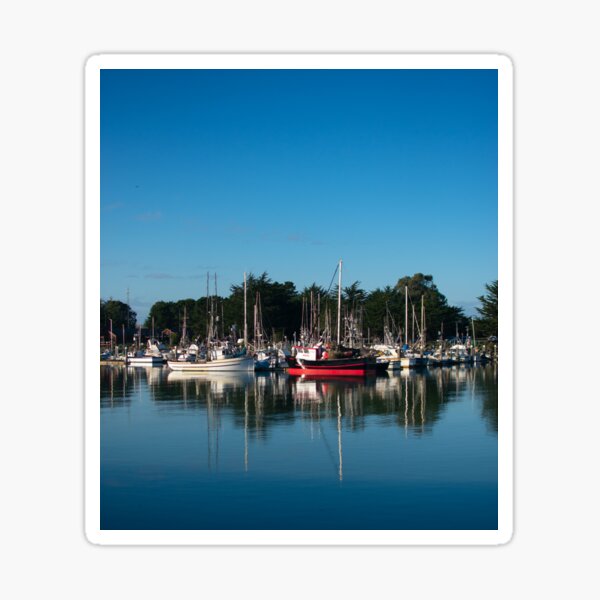 "Boat Hangout" Sticker by UUBadger | Redbubble