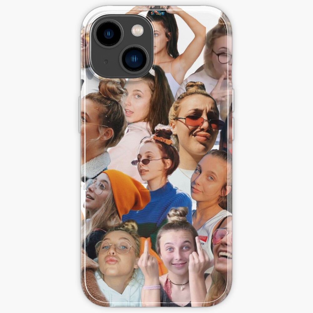 "Emma Chamberlain Collage" iPhone Case for Sale by TrashyJewels | Redbubble