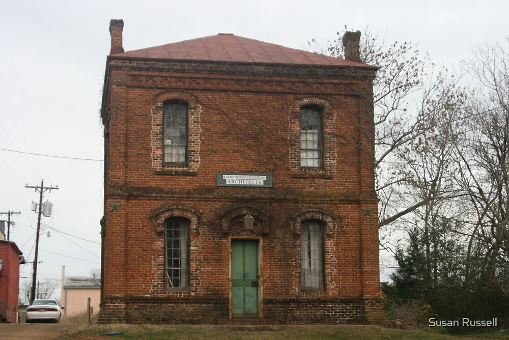"Old Architect's Building in San Augustine, Texas" by Susan Russell ...