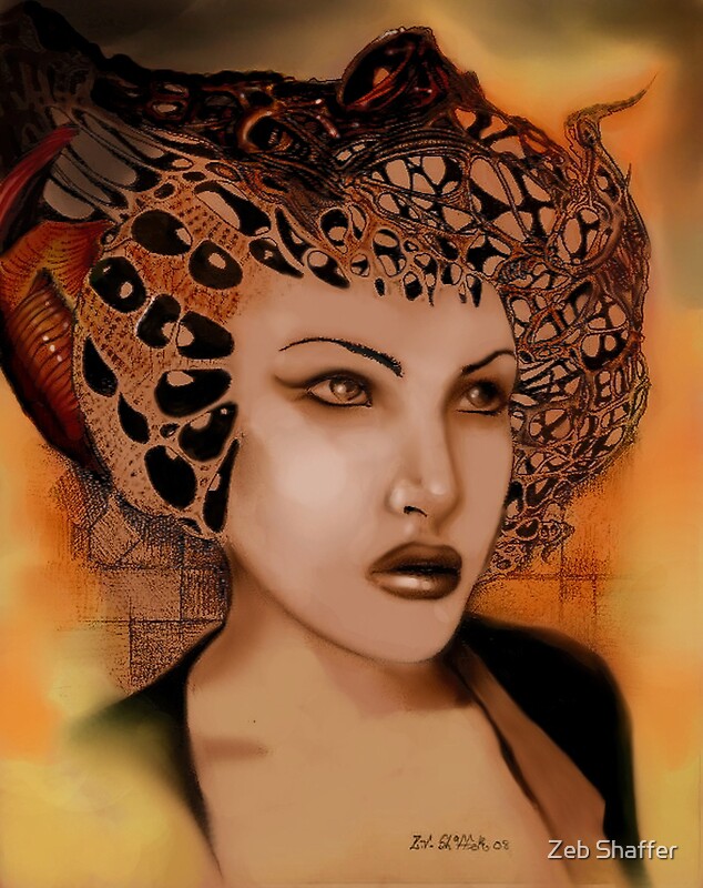 "Sarah" by Zeb Shaffer | Redbubble
