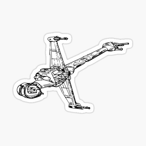 "Bw" Sticker for Sale by mscanla0 | Redbubble