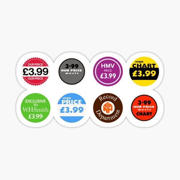 Hmv Stickers | Redbubble