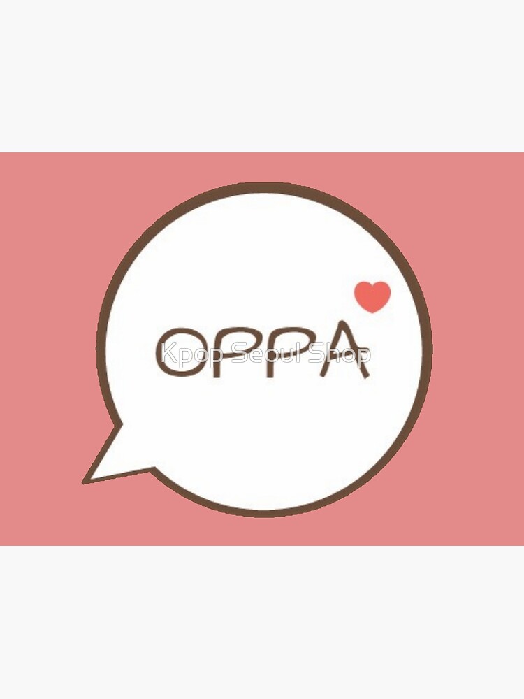 "OPPA - Pink" Canvas Print for Sale by CynthiaAd | Redbubble