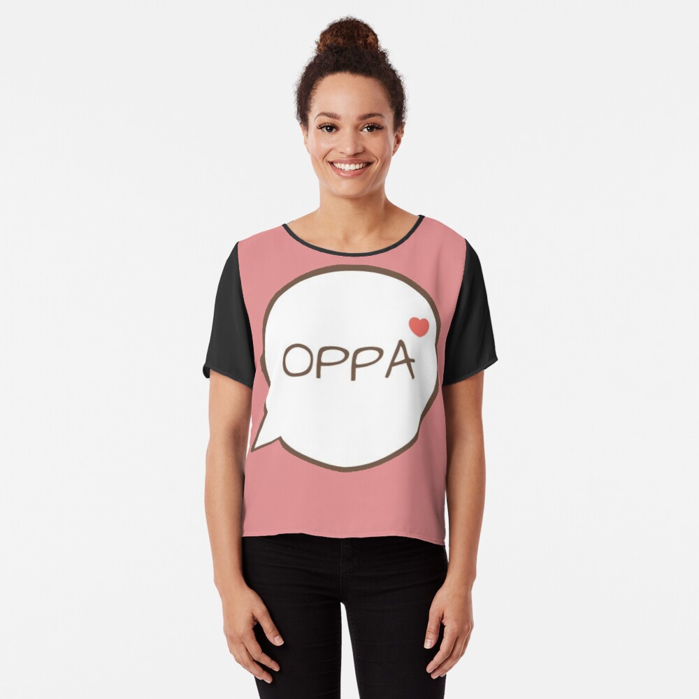 "OPPA - Pink" Sticker for Sale by Kpop Seoul Shop | Redbubble