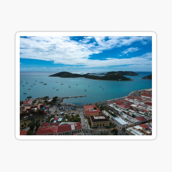 "St. Thomas " Sticker for Sale by thewarnerbro | Redbubble