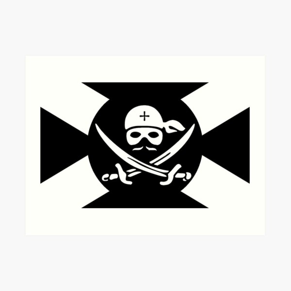 "Dread Pirate Roberts Pirate Flag" Art Print by tnewton69 | Redbubble