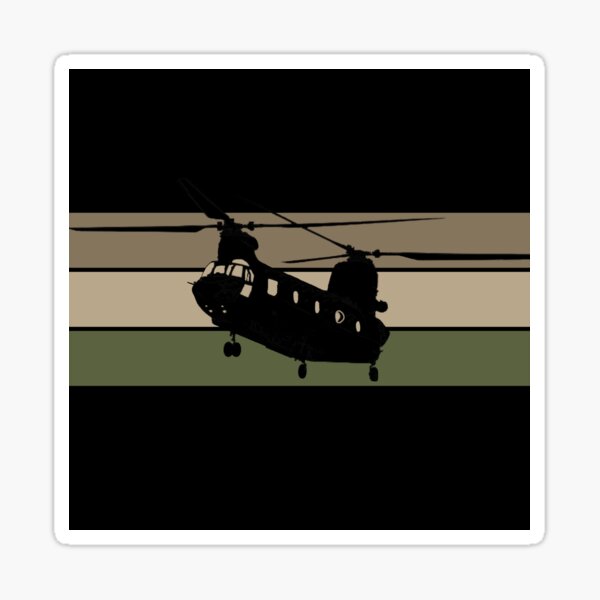 Ch 47 Chinook Stickers | Redbubble
