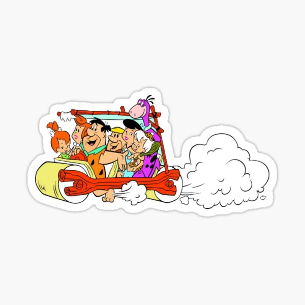 The Flintstones Stickers | Redbubble