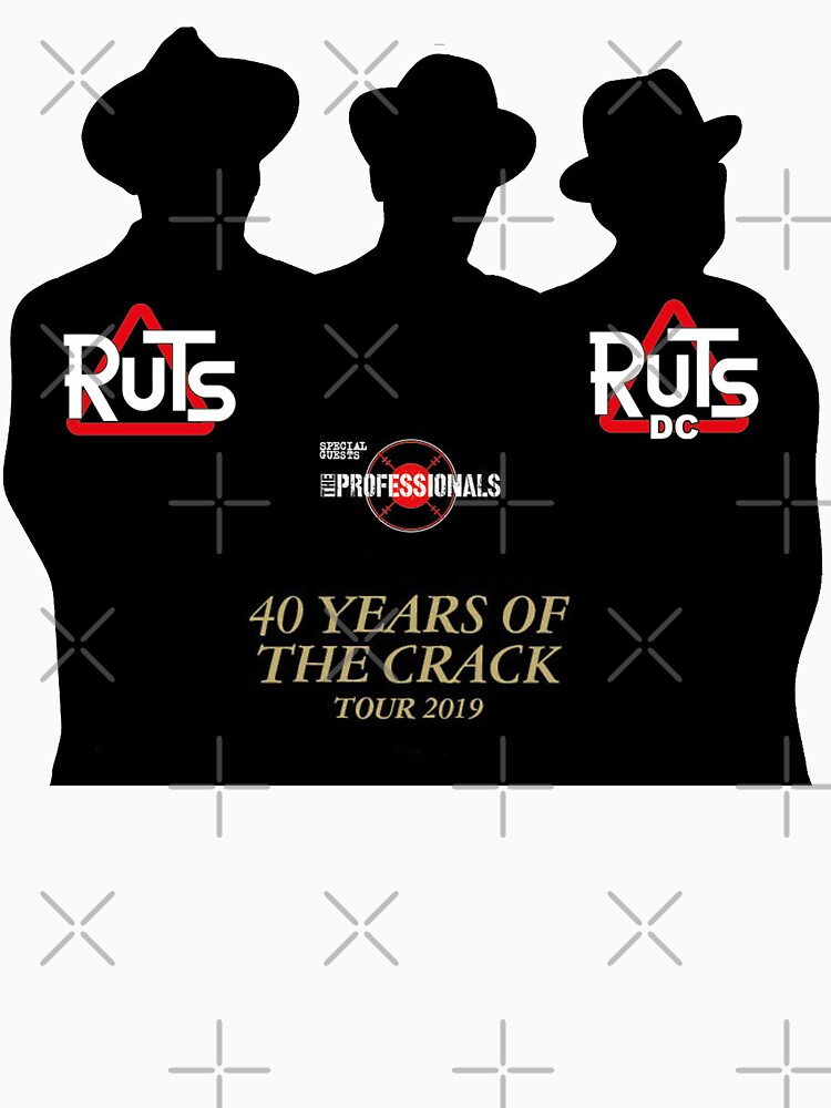"SEPECIAL DESIGN 40 YEARS THE CRACK RUTS TOUR 2019 " T-shirt by tomsuk ...
