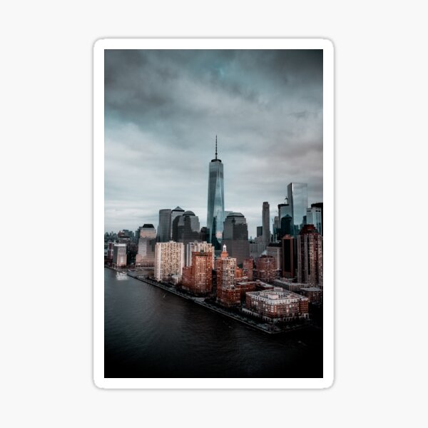 "Manhattan" Sticker for Sale by Apron6 | Redbubble