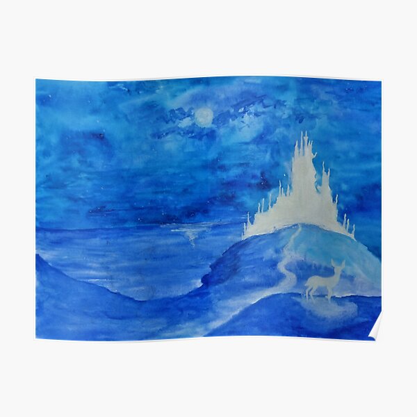 "Magic Castle" Poster by RoyaleBlue | Redbubble