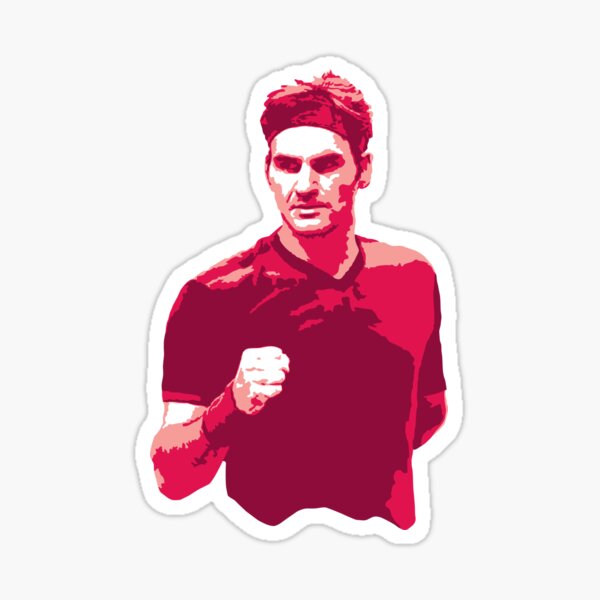 Sticker: Roger Federer | Redbubble