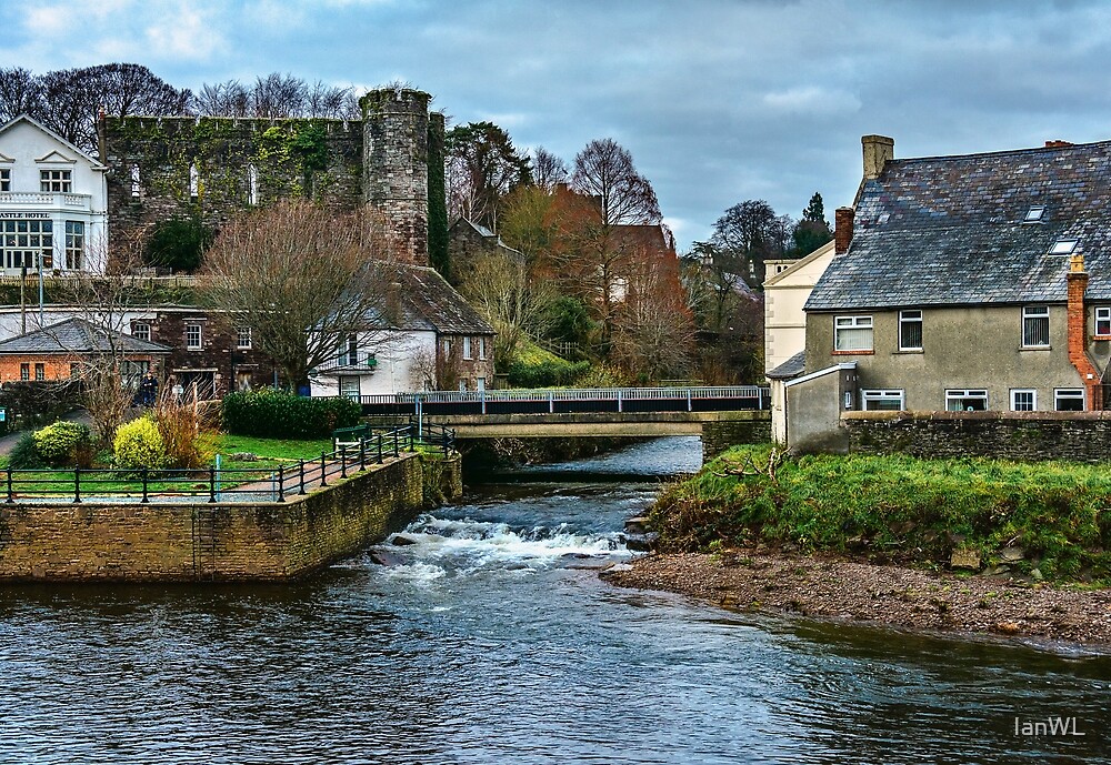 "The Castle At Brecon in Wales" by IanWL | Redbubble