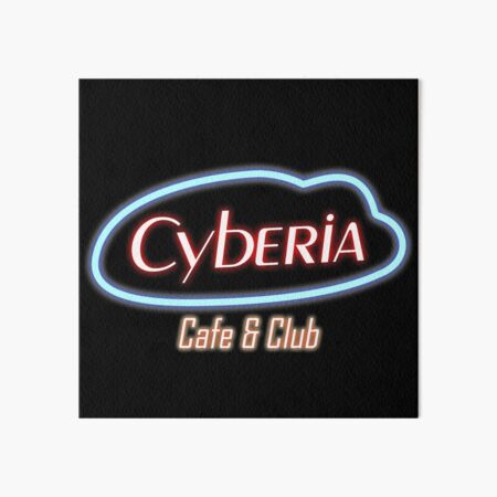 "Cyberia - Serial Experiments Lain" Art Board Print by WiredCreative ...