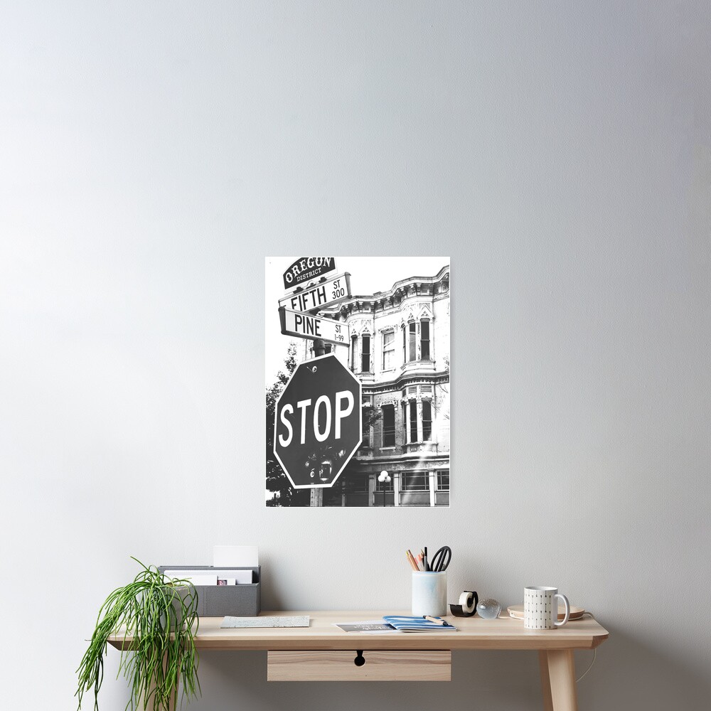 "Stop Sign" Poster for Sale by T3rrri | Redbubble
