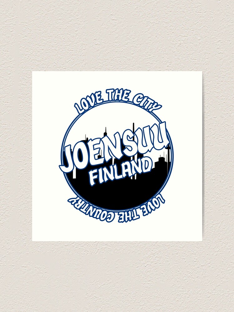 "Joensuu Finland city logo" Art Print by lsvds | Redbubble
