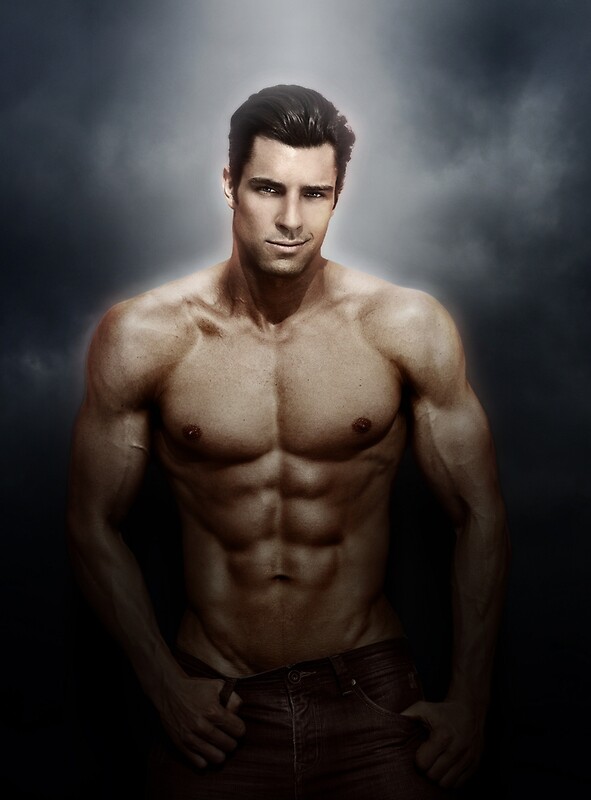 "Male model Chris - Soft focus" by MaleVision | Redbubble