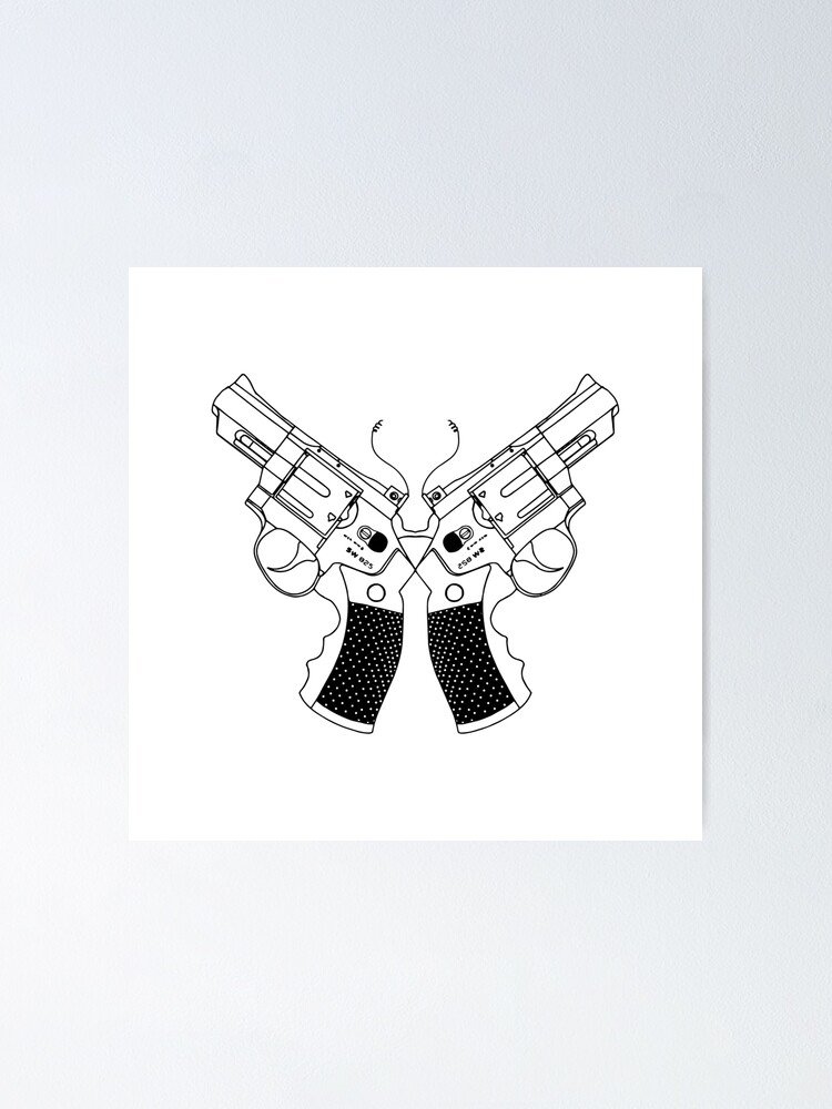 "Revolver Butterfly" Poster for Sale by euglenii | Redbubble