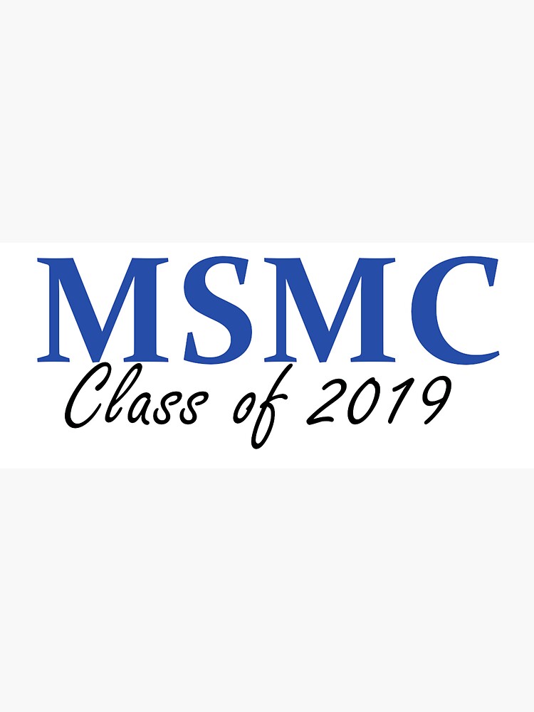 "MSMC class of 2019" Sticker for Sale by Jloda | Redbubble