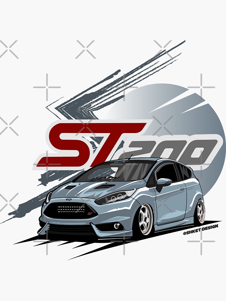 "BAGGED FORD ST " Sticker for Sale by shketdesign | Redbubble