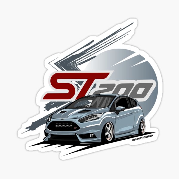 "BAGGED FORD ST " Sticker for Sale by shketdesign | Redbubble
