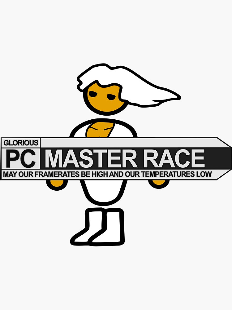 "PC Master Race - PCMR " Sticker for Sale by RakelTna | Redbubble