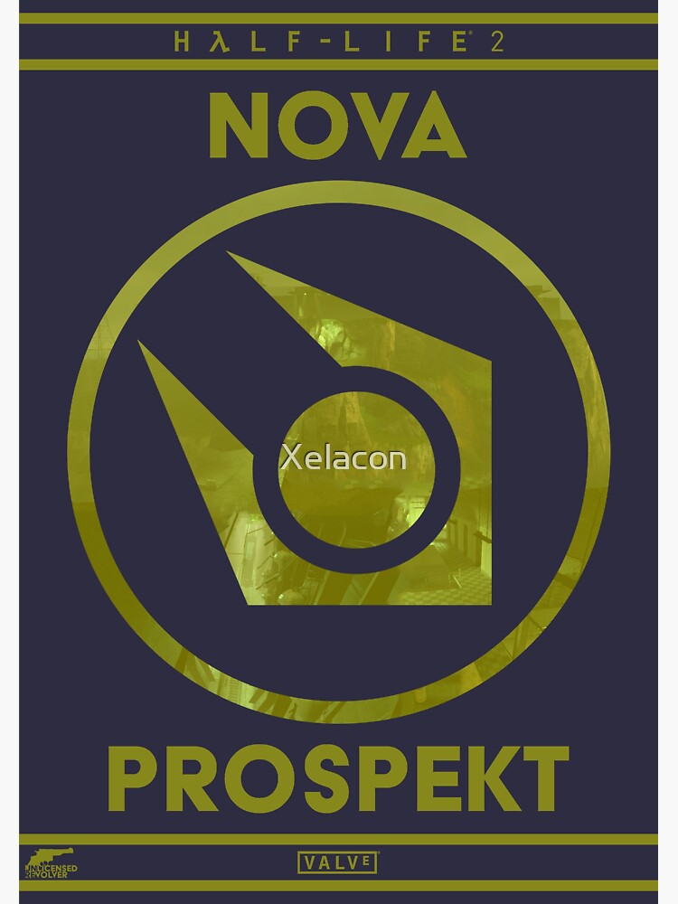 "Nova Prospekt " Sticker by Xelacon | Redbubble