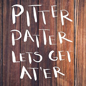 "Pitter Patter" Photographic Print for Sale by artdamnit | Redbubble