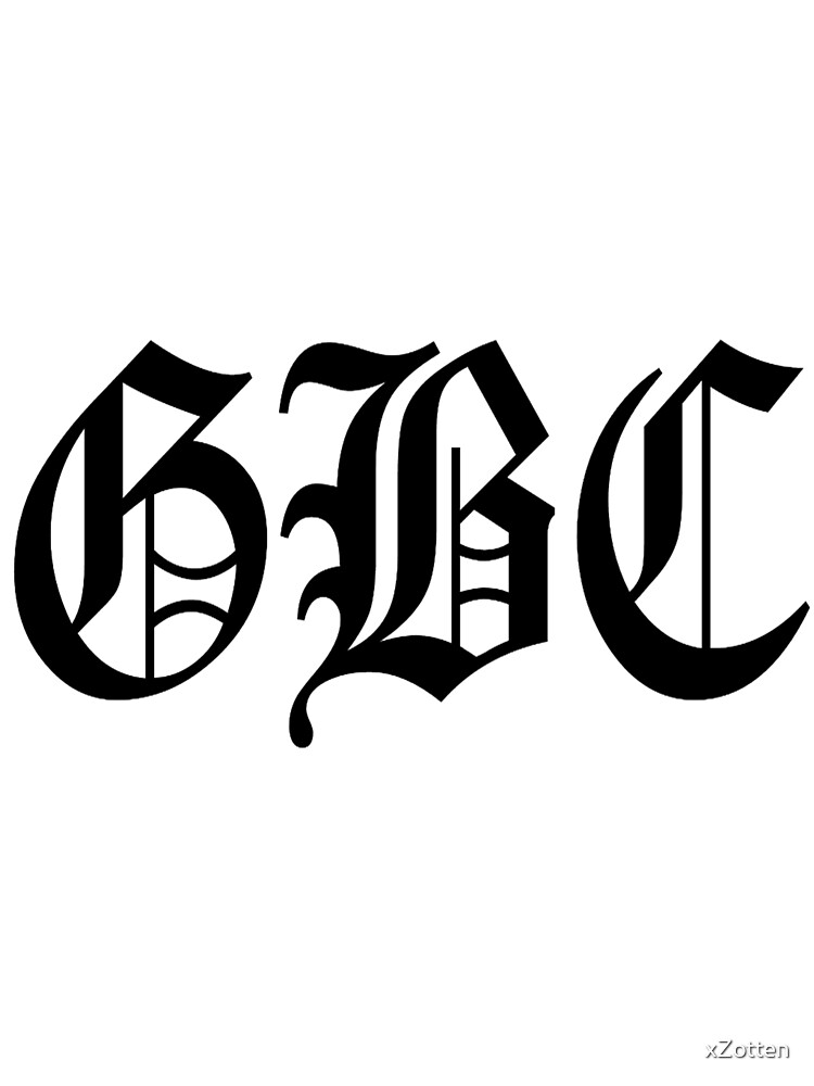 "GOTHBOICLIQUE GBC LOGO" by xZotten | Redbubble