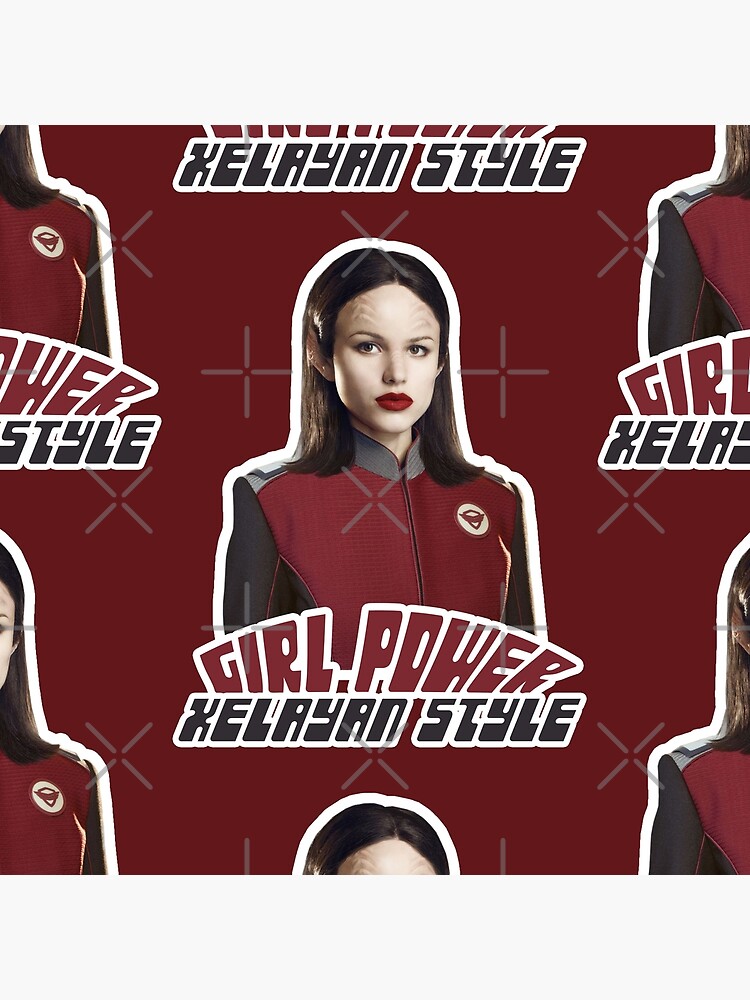 "Girl Power Xelayan Style Alara Kitan Orville Tribute" Floor Pillow by ...